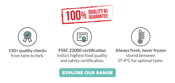 Quality Ki Guarantee - Licious Blog