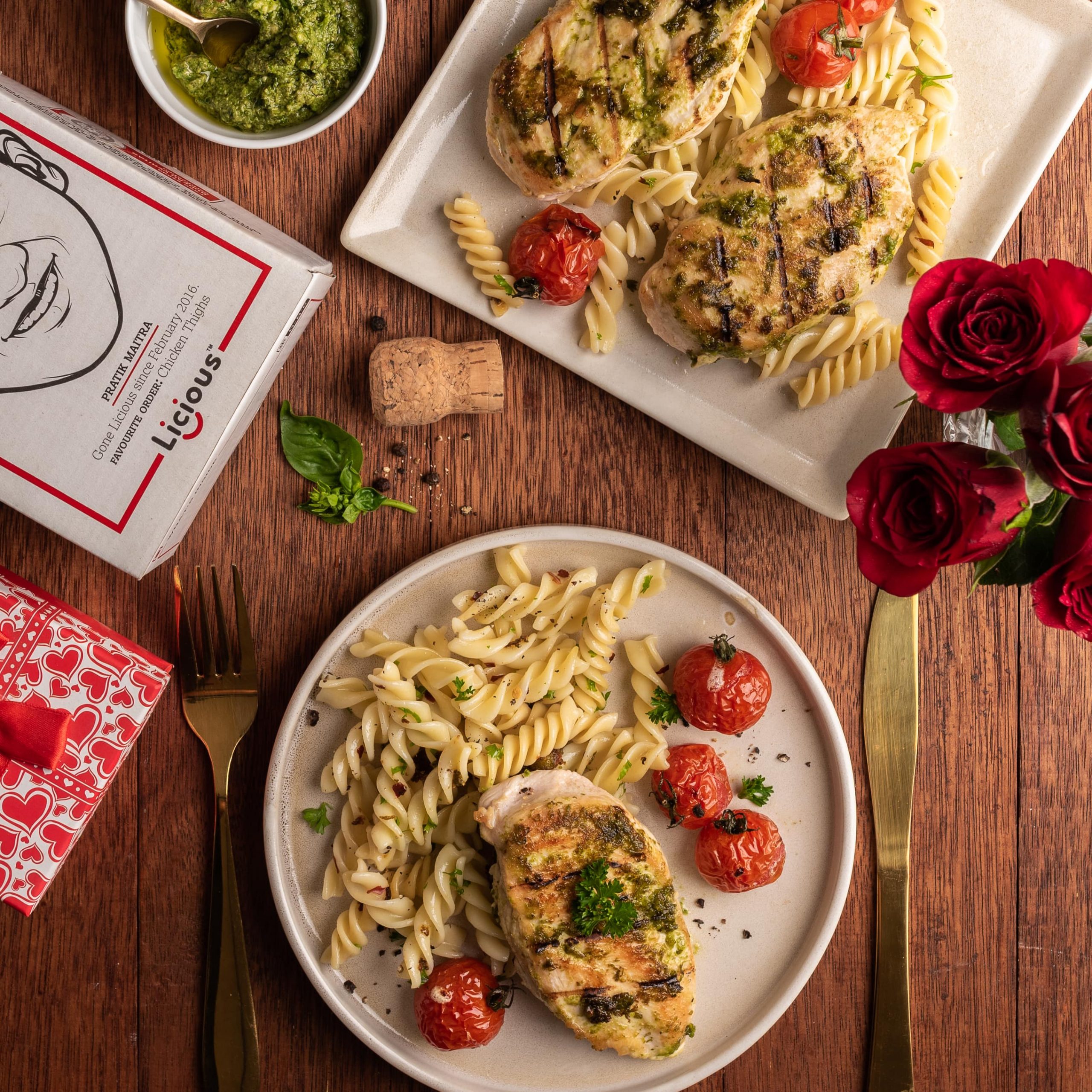 Chicken Pesto Pasta Recipe - Licious Blog