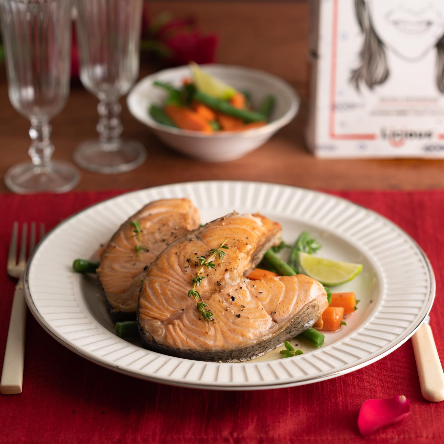 Fried Salmon Fish with Lemon Garlic Butter-How to prepare Fried Salmon ...