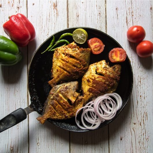 Pomfret Fry Recipe with Fresh Whole White Pomfret - Blog