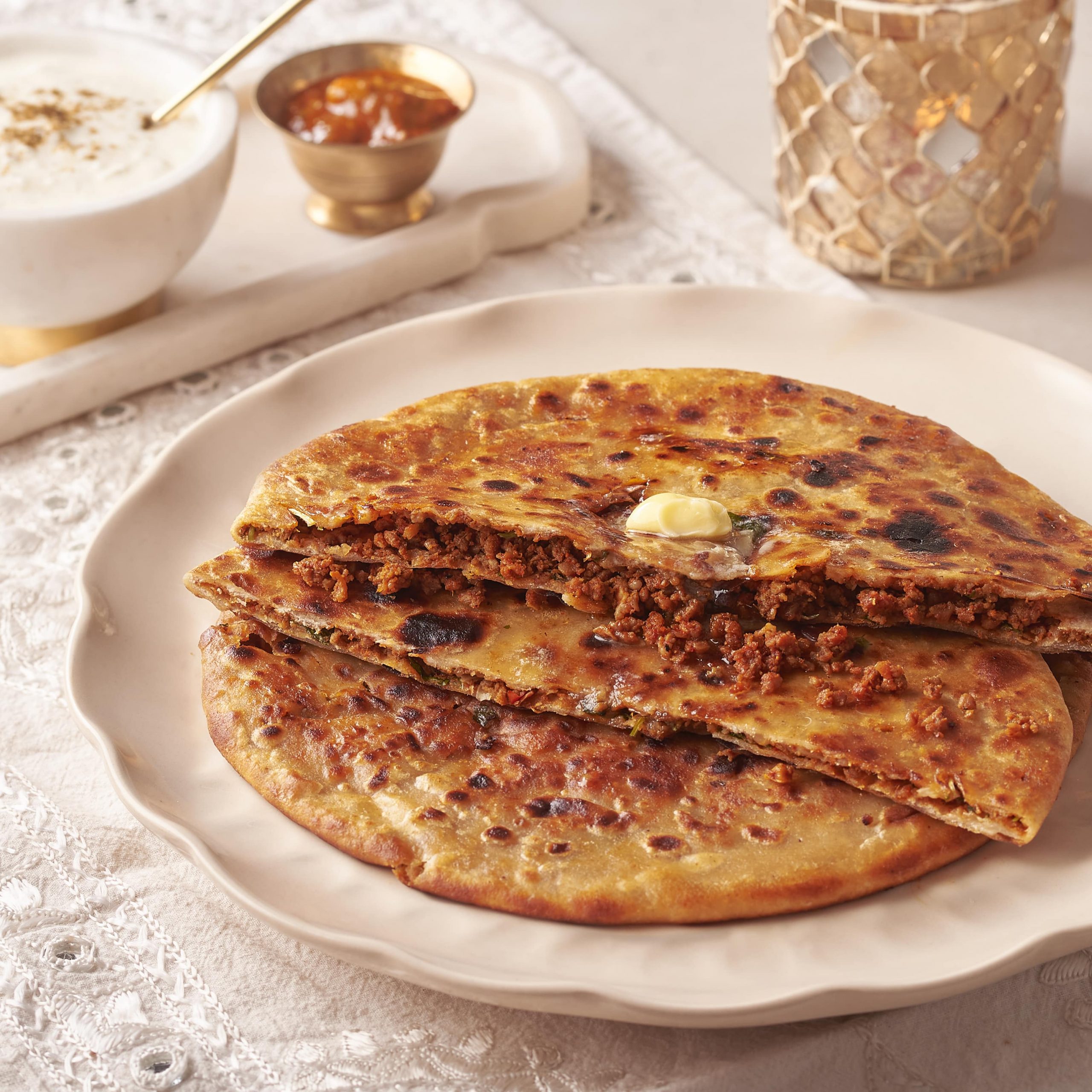 Mughlai Keema Paratha Recipe - Keema Paratha - Blog