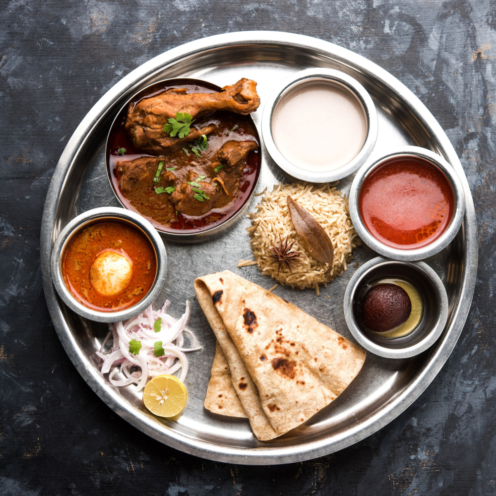 Chicken Thali