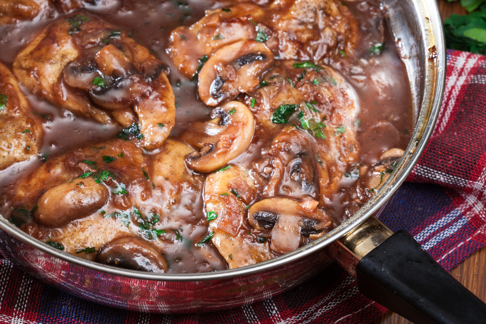 Healthier Chicken Marsala Recipe | Marsala chicken - Blog