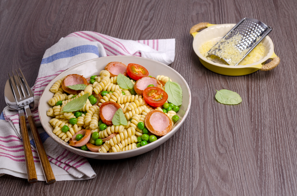 Baked Penne Pasta with Licious Chicken Sausage featuring Thyme and Cheese