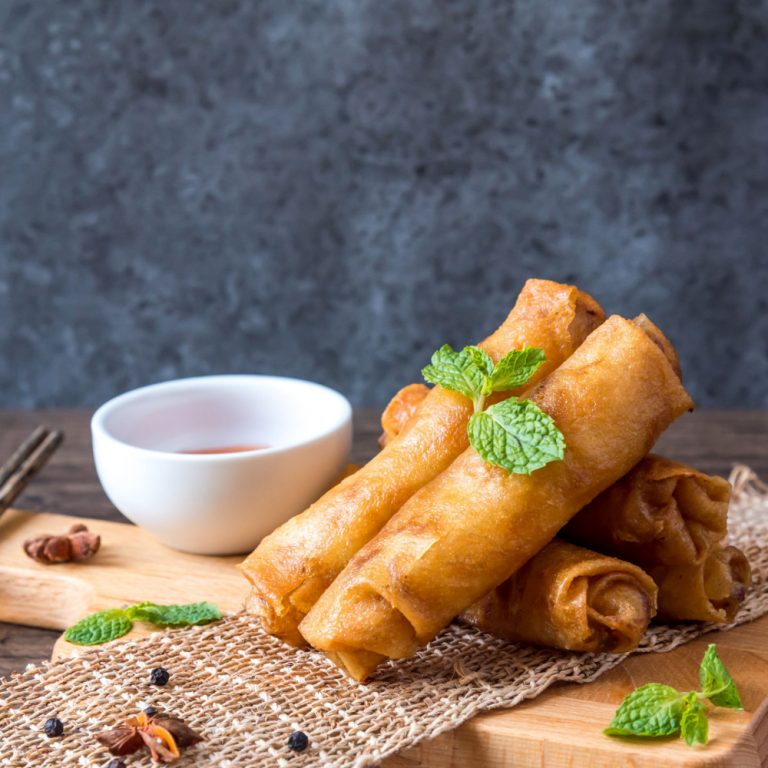 Make this Chicken Spring Roll Recipe With Licious Chicken Keema